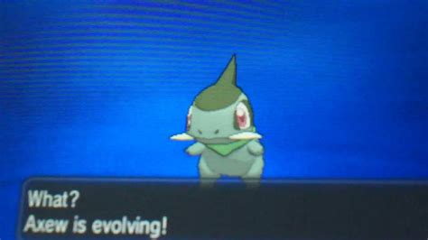 Axew Evolution