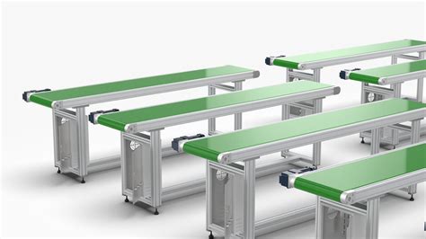 Free Conveyor Belt Assembly Line 3d Turbosquid 2035314