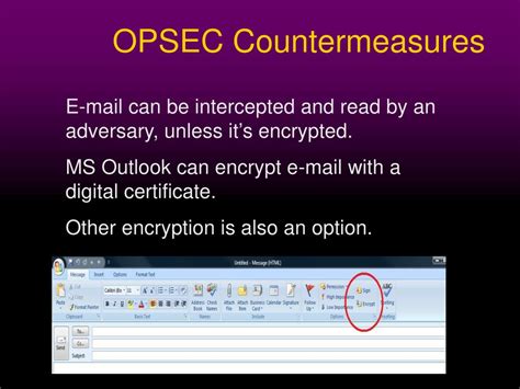 Ppt Opsec Countermeasures Michael Chesbro Des Opsec Officer Powerpoint Presentation Id 2946561