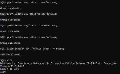 Crear Tablespace Y Usuario Para Oracle 21c Dockerizado En Producción Proyecto A