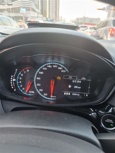 자동차 스파크 경고등 지식in