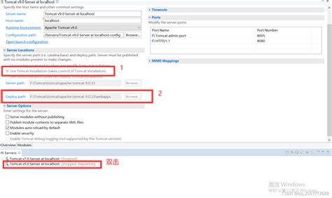Eclipse部署javaweb项目到tomcat根目录路径访问localhost8080访问context Root项目路径