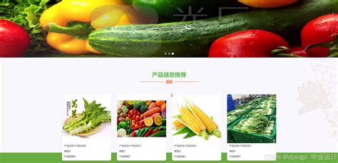 【开题报告】基于djangovue四季菜园果蔬店论文源码计算机毕业设计 Csdn博客