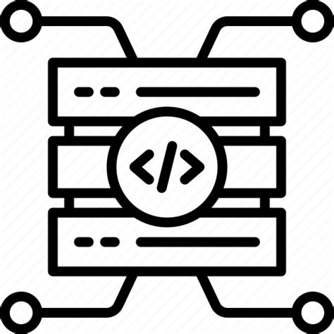 Server Database Coding Website Hosting Icon Download On Iconfinder