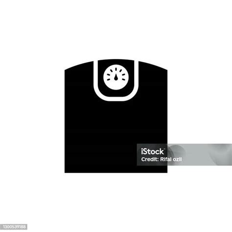 체중 배율 아이콘 디자인 로고 벡터 템플릿 일러스트레이션 가정 생활에 대한 스톡 벡터 아트 및 기타 이미지 가정 생활 건강관리와 의술 건강한 생활방식 Istock