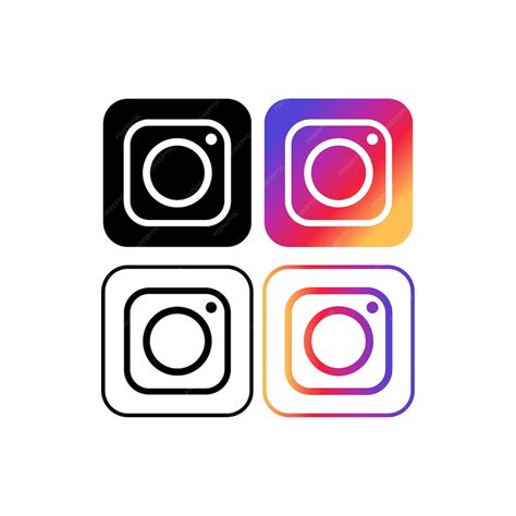 Instagram Logo Vector Design For Social Media Branding And Marketing