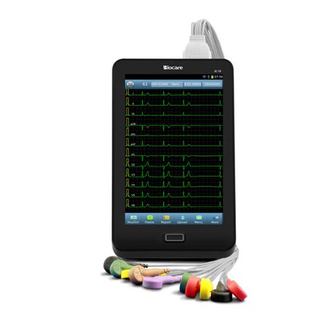 Point Of Care 12 Lead Ecg Ekg Machine Based On A Tablet With Auto Interpretation And Analysis