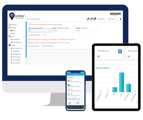 Tracking System Software For Asset Equipment And Files