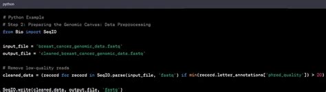 Genomic Data Analysis A Beginner S Step By Step Guide With Python And