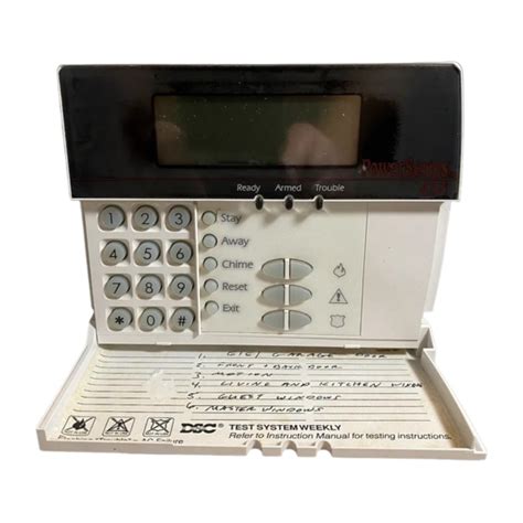 Dsc Lcd5501z Installation Instructions Manual Pdf Download Manualslib