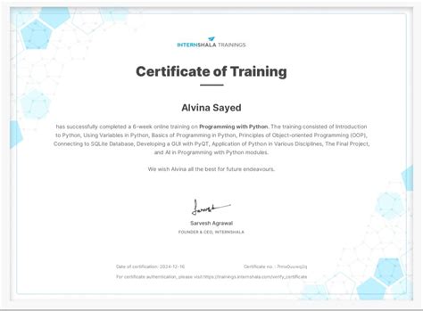 Python Programming Learningjourney Internshala Ai Gui Oop Coding Skillsdevelopment