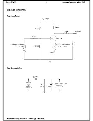 CIRCUIT DIAGRAM Doc Template PdfFiller