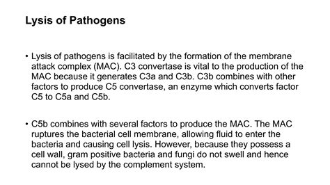 Complement Activation Pathway Pptx