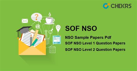 Nso Question Paper 2025 Sof Nso Class 1 To 12 Model Sample Papers Pdf