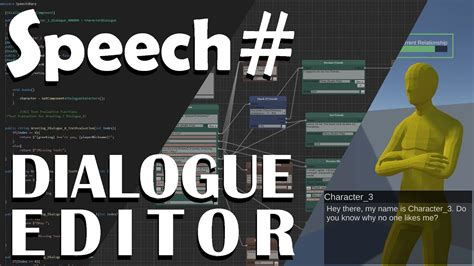 Speech Node Base Dialogue Editor C Scripting Community