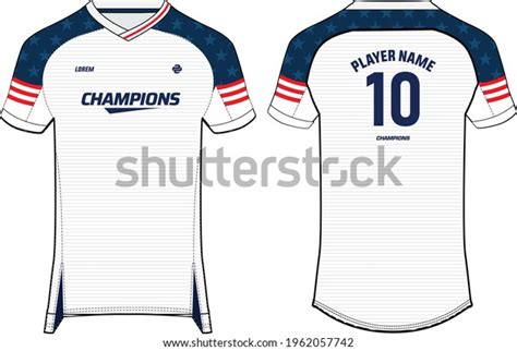 스포츠 저지 셔츠 디자인 컨셉트 벡터 스톡 벡터로열티 프리 1962057742 Shutterstock