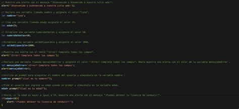 Respuesta Desafio Lógica De Programación Sumérgete En La Programación Con Javascript Alura