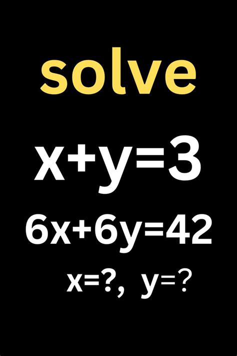 math olympiad question solve for x and y