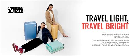 Buy Urban Jungle By Safari The Lumolite Light Weight Set Of 2 Cabin And Medium Trolley 40l