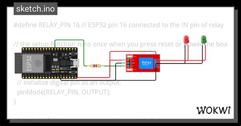 Esp32relaymodule Wokwi Esp32 Stm32 Arduino Simulator