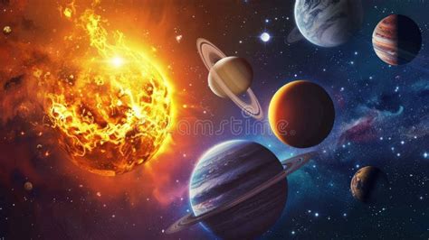 The Solar System Comprised Of The Sun And Orbiting Objects Operates Under The Influence Of