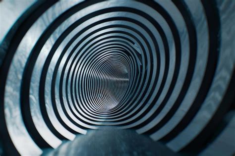 Premium Photo Delve Into A Hypnotic Journey As Concentric Circle Generative Ai