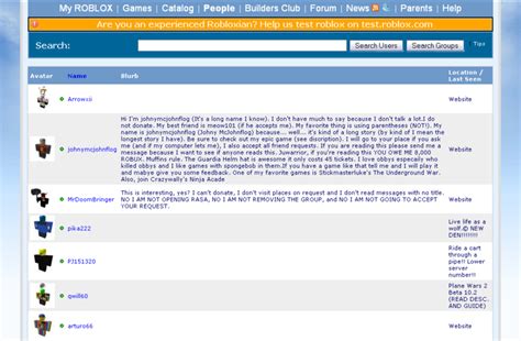 File People Browser Png Legacy Roblox Wiki