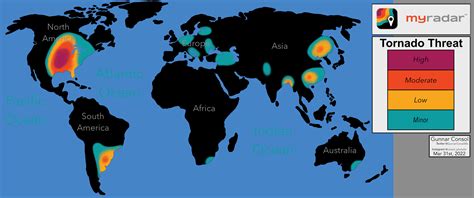 Myradar Why Is The American Heartland And Central United States The Heartbeat Of Most Tornadoes