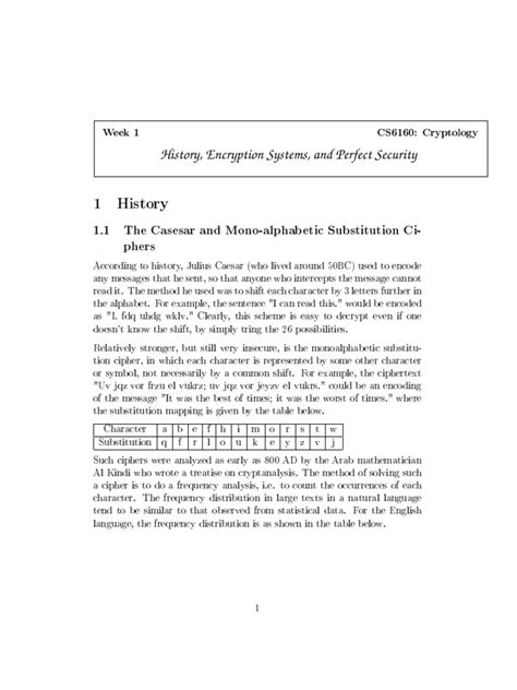 Crypto Week1 Pdf Cryptography Encryption