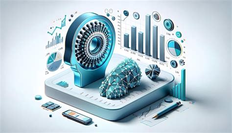 3d Predictive Modeling Icon With Financial Graph For Ai Forecasting In Finance Ideal For