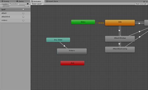 animator enters a state but doesn t play the animation for it when