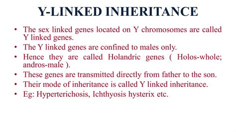 sex linked inheritance pdf