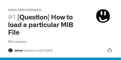 Question How To Load A Particular MIB File Issue 1 Zabbix Tools Mib2zabbix GitHub