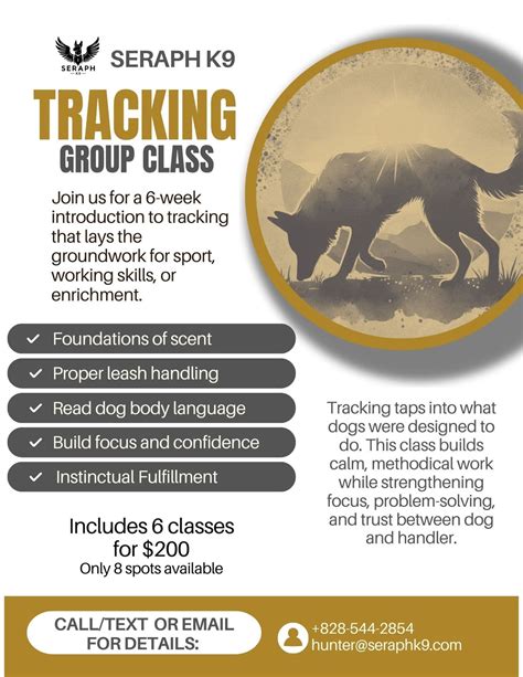 Seraph K9 Group Tracking Class Connelly Springs Nc Home 9 January