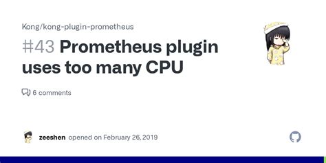 Prometheus Plugin Uses Too Many Cpu · Issue 43 · Kongkong Plugin Prometheus · Github