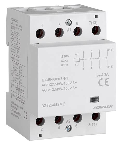 Modular Din Mount Contactors For Building Managament And Hvac Controls