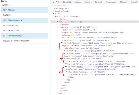 Javascript Creating An Accordion Menu With Json Result As Title For Similar Rows In Jquery Ui
