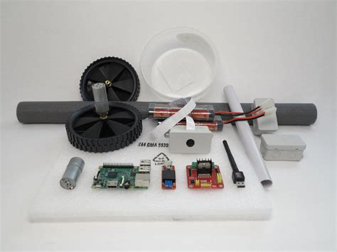 Raspberry Pi Amphibious All Terrain Robot Vehicle Roboter Planen Bauen Programmieren