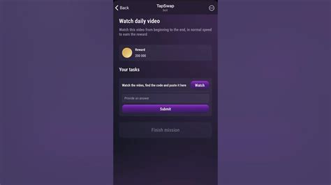 12 13 July Tapswap Watch Daily Video Code Today Code In Tapswap Youtube