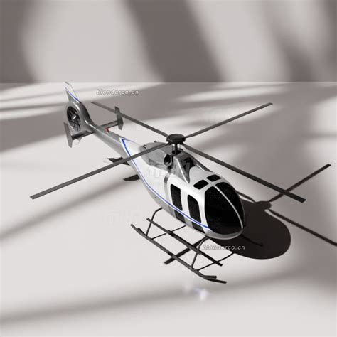 Blender直升机模型 Blender布的29 Blender布的