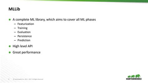 Designing A Machine Learning Algorithm For Apache Spark Ppt