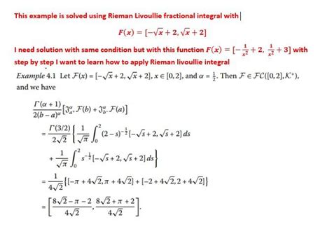 Solved This Example Is Solved Using Rieman Livoullie