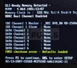 How To Fix The CMOS Checksum Error On Windows