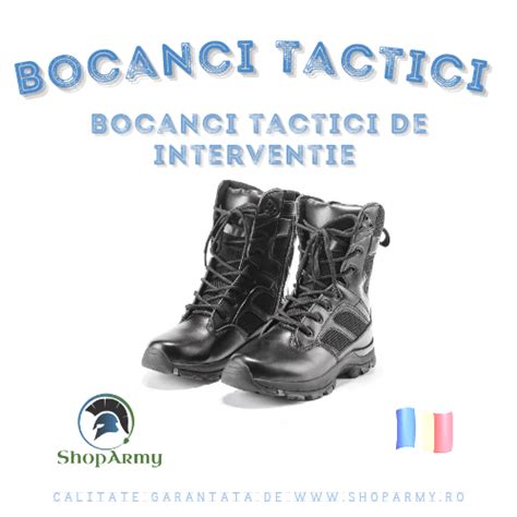 Bocanci Tactici Vara Interior Shoparmy Echipamente Tactice