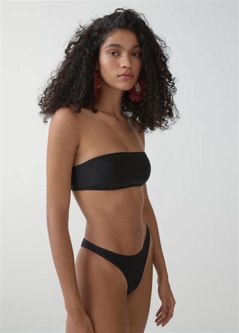 Bandeau Bikini Top Women Mango Outlet Usa