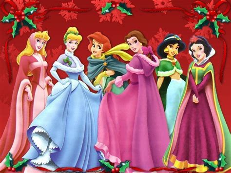 Disney Princess Christmas Wallpapers Wallpaper Cave