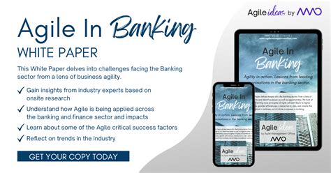 Agile In Banking Agility In Action Lessons From Leading Organisations In The Banking Sector
