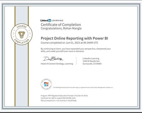 Rohan M On Linkedin Powerbi Projectmanagementprofessional