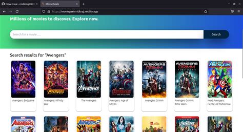 GitHub Coderraj8989 MovieGeek A React Js App That Fetches Over