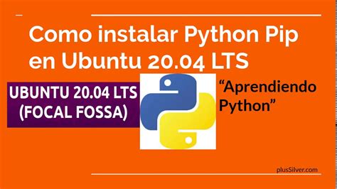 Como Instalar Python Pip 3 En Linux Ubuntu 2010 Groovy Gorilla Y 2004